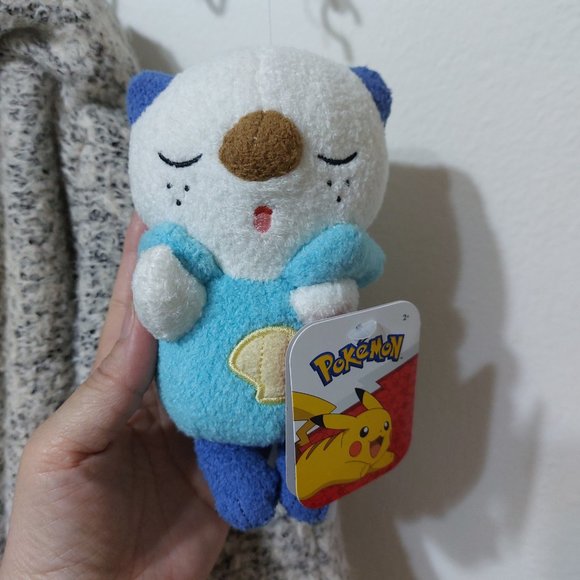 Pokemon | Toys | Pokemon Oshawott Sleeping Plush Super Cute | Poshmark